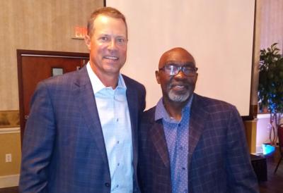 Former Post 4 players Bill Spiers and Mookie Wilson inducted