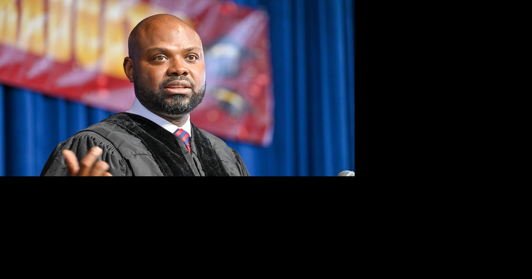 NFL Exec Ted Crews speaks at SC State Graduation