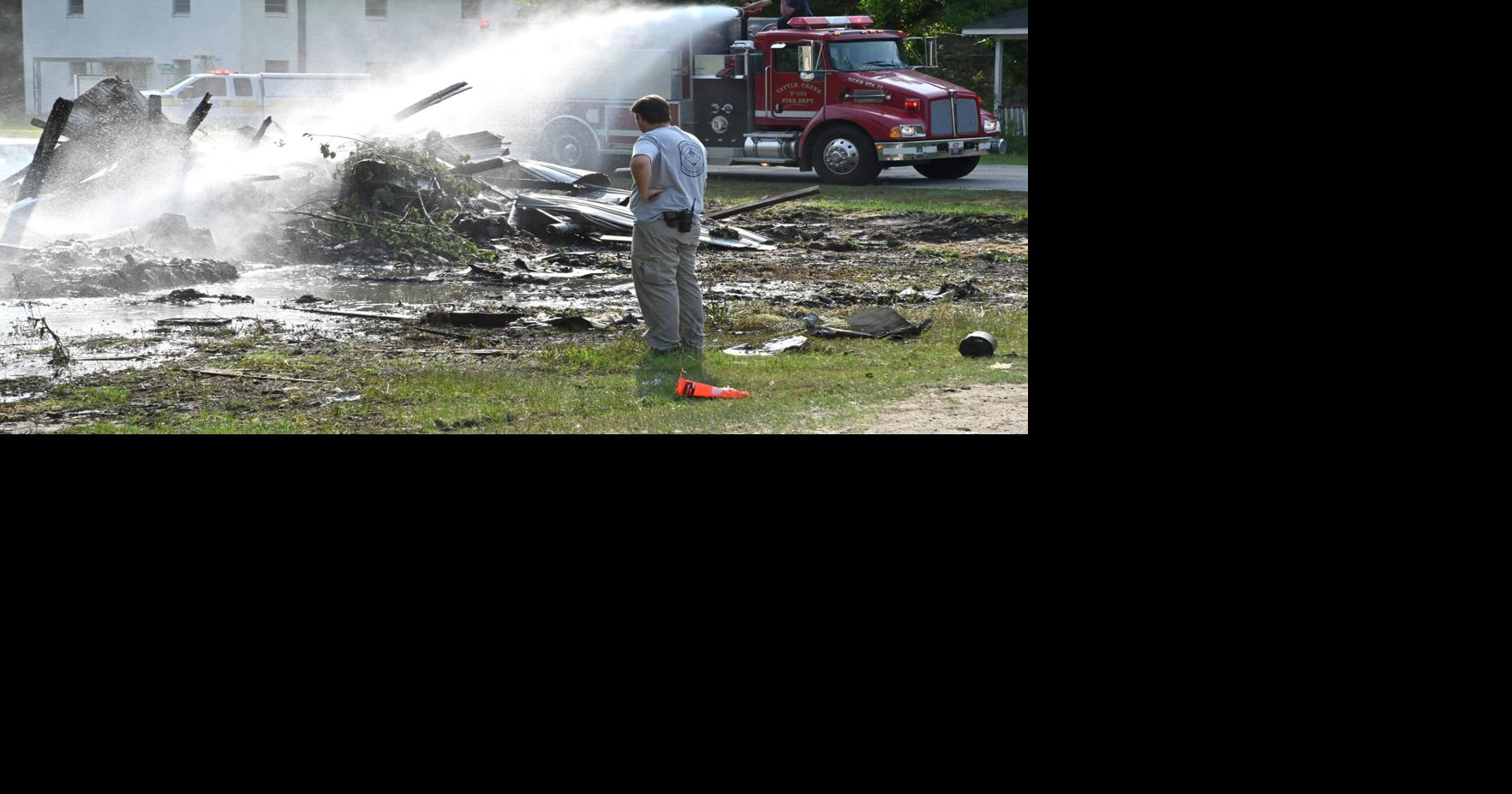 UFO Welcome Center in Bowman burns to the ground