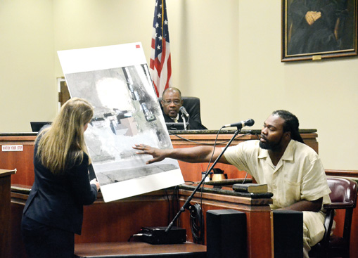 'Coward's way out': Guard tells of being shot, beating gunman