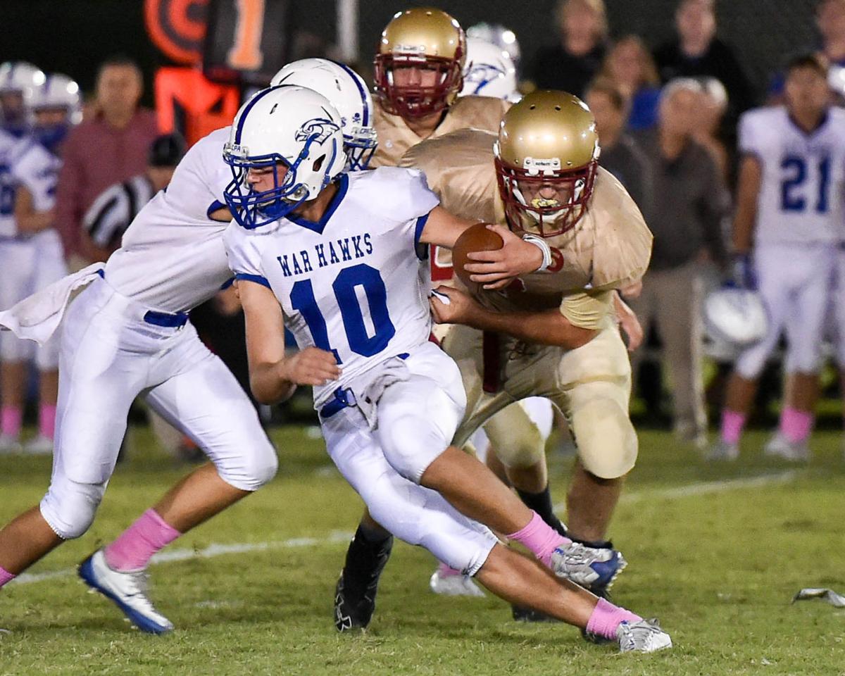 Colleton Prep at Dorchester Academy football, Oct. 5, 2016