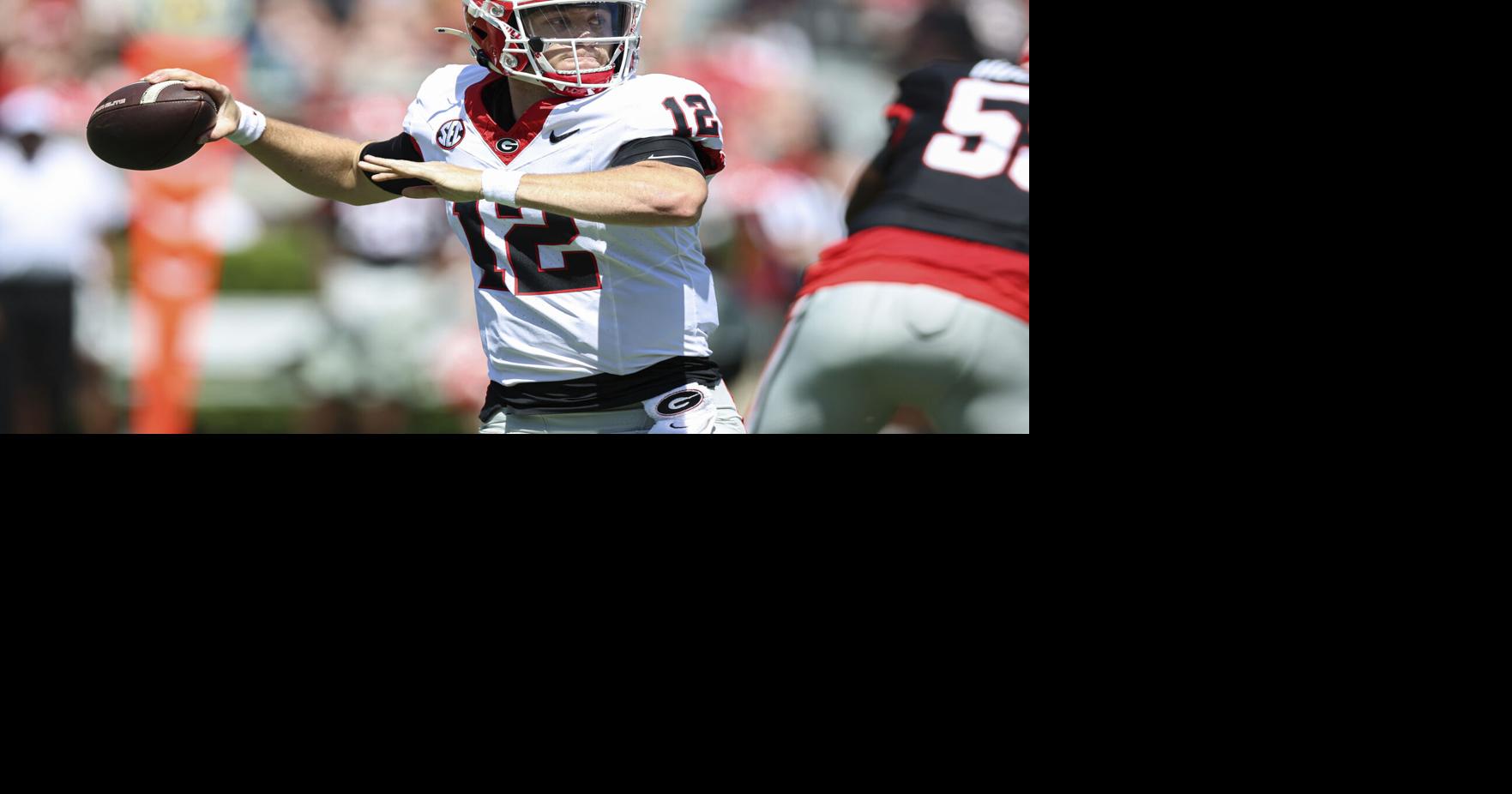 Stockton strengthens hold on Georgia starting QB job after spring practice