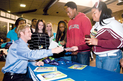 Alltel's Chad visits O-W