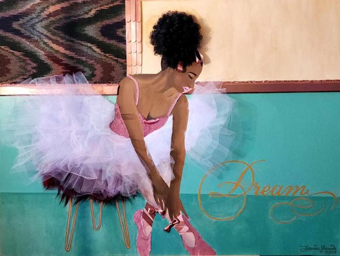 Orangeburg artist Xavier Harris shows his first collection