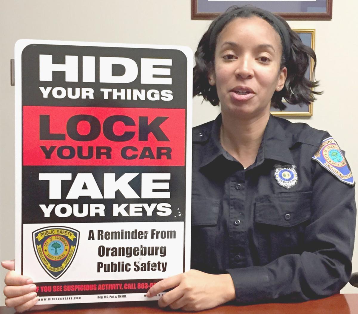 ‘Hide, lock, take’ to avoid theft
