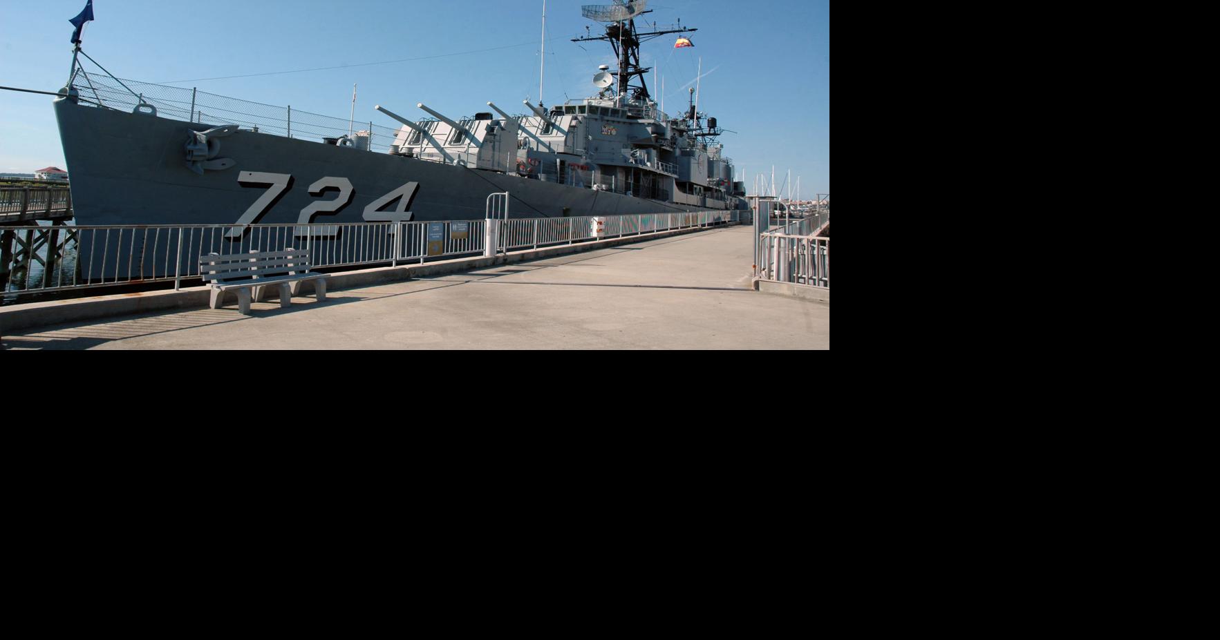 The USS Laffey at D-Day, June 6 1944