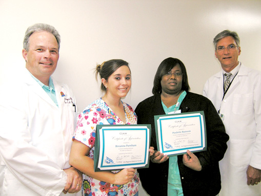 RMC laboratory professionals get results during Lab Week, April 22-26