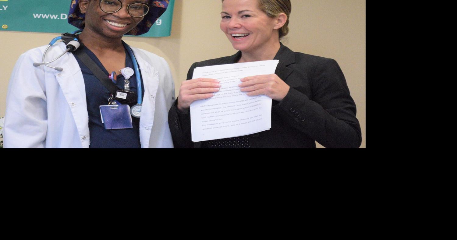 Middleton honored with Daisy Award for 'Extraordinary Nurses'