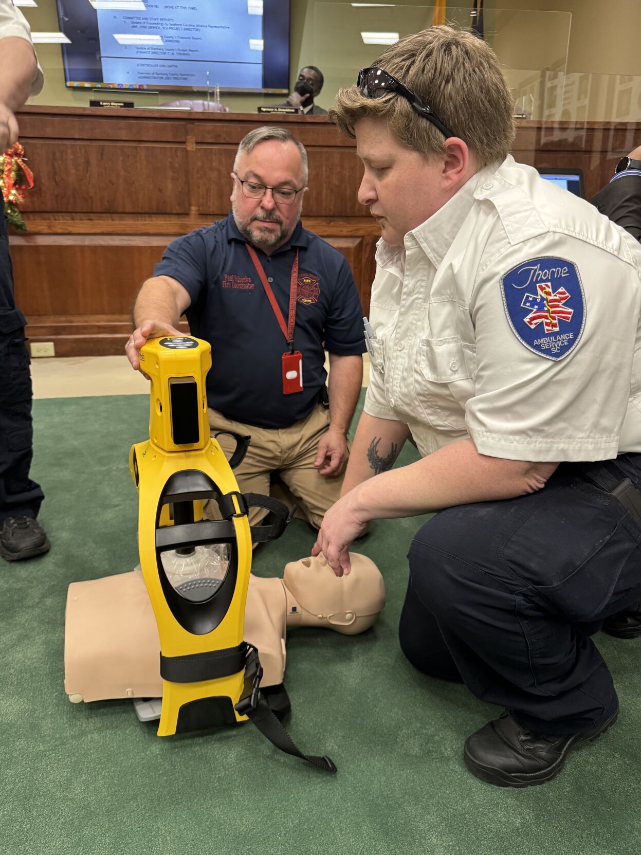 Bamberg County secures grants for CPR devices