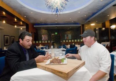 Moroccan/French-Canadian left salon, now manages Four Moons