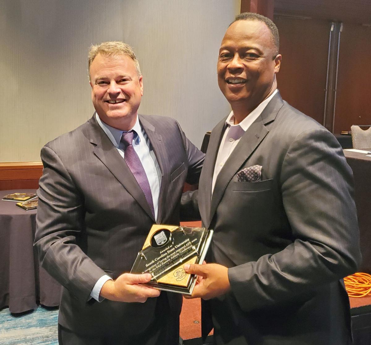 S.C. State receives award for football academics