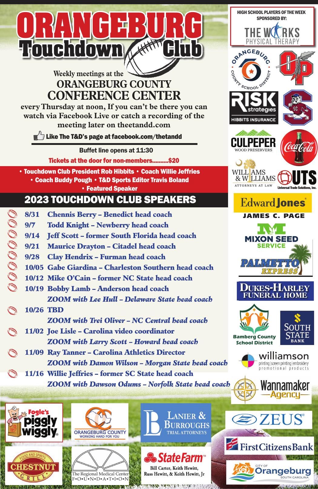 Orangeburg Touchdown Club