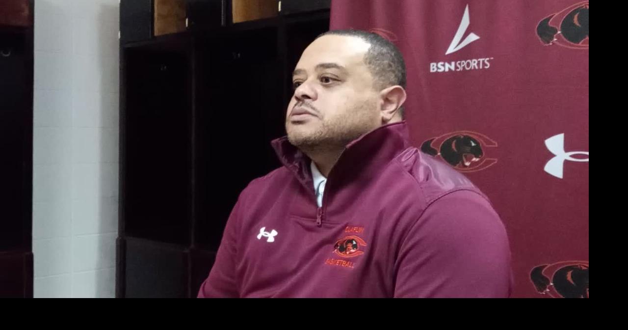 Claflin men's basketball coach Brion Dunlap talks about first win