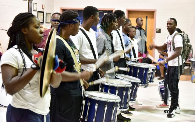 In Photos: The Marching "101" prep for homecoming