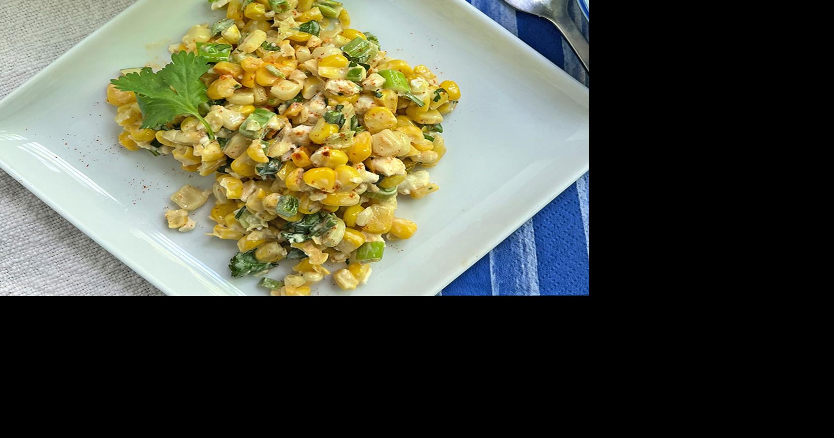 Surprise guests this summer with this easy Elote salad side dish