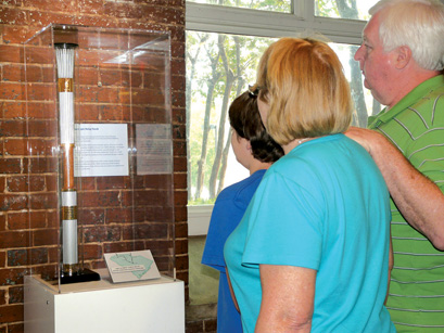 Museum celebrates Olympics with 1996 torch replica