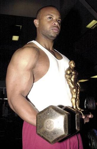 Local bodybuilder David Sanders