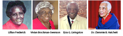 Four Claflin University alumni recognized as Platinum graduates