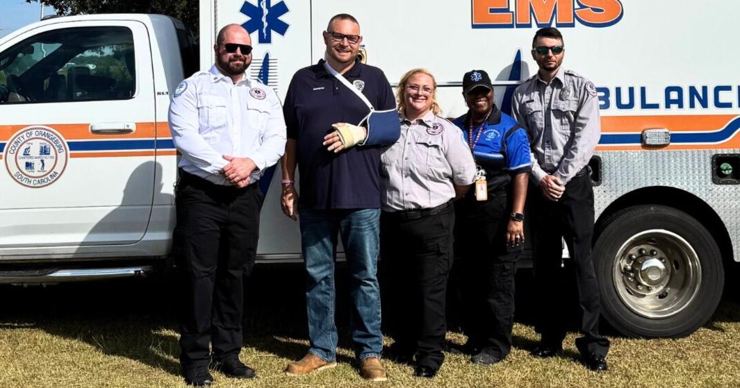 North firefighter helped by new gel that stops bleeding