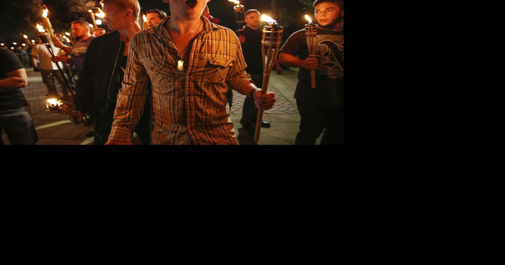 Torch-carrying marchers indicted in Charlottesville rally