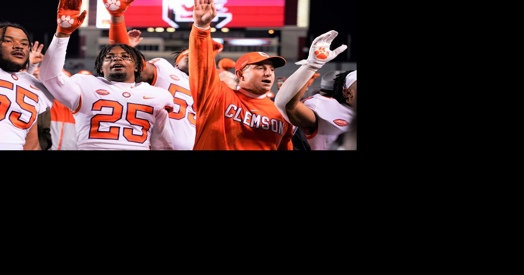 CAROLINA-CLEMSON: Tigers hold Gamecocks scoreless to take 7th win