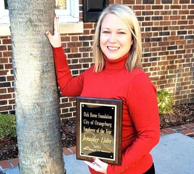 Lisby named City of Orangeburg Employee of the Year