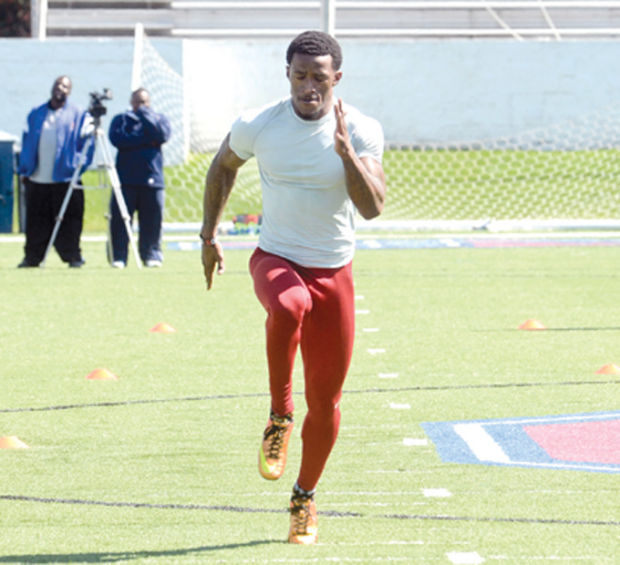 Jordan glad to be there; Hamilton performance draws scouts’ interest