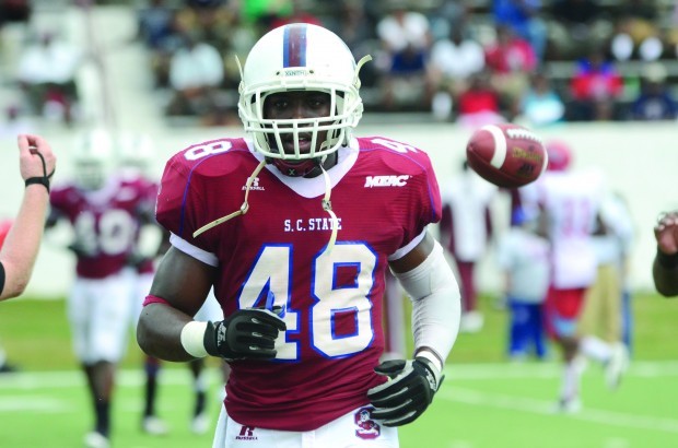 Howard lineman from Bowman gets MEAC honor; SCSU's Joe Thomas noted for ...
