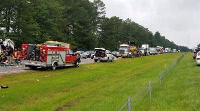 All lanes open after I-26 accident