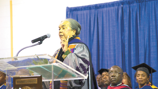 Edelman encourages graduates to serve and remember basic values