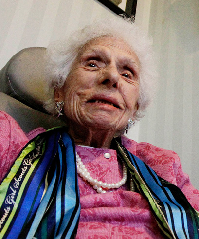 111-year-old recalls early days of the Girl Scouts