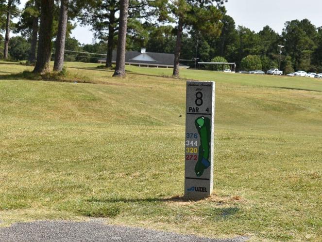 Calhoun art class makes its mark at golf course