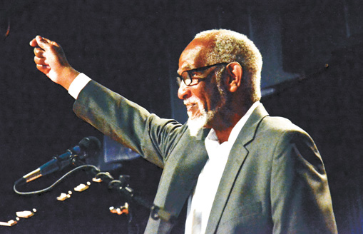 Activist says ‘make every echo a call for freedom’