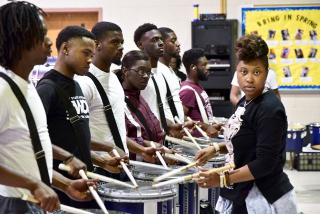 In Photos: The Marching "101" prep for homecoming