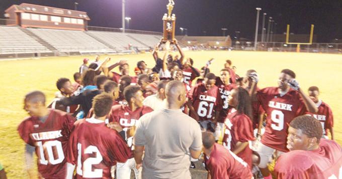 County middle school football champions