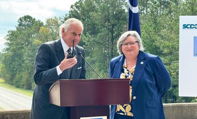 Hall honored by SCDOT Commission