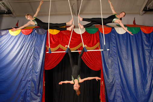 Students run the show at middle school circus
