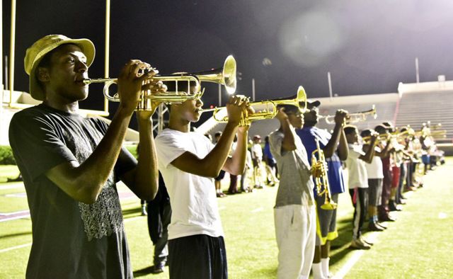 In Photos: The Marching "101" prep for homecoming