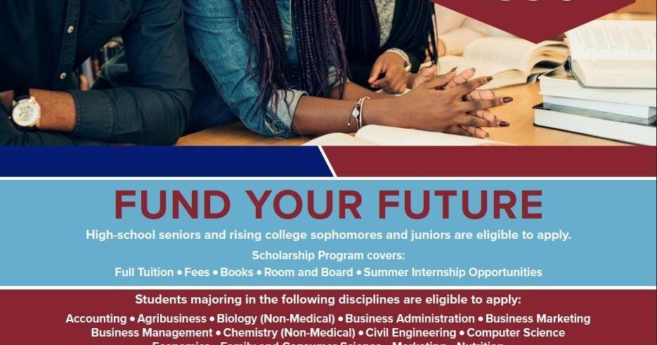 Applications accepted for 1890 Scholars Program