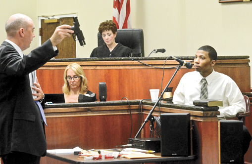 Killer texted plans from victim's home