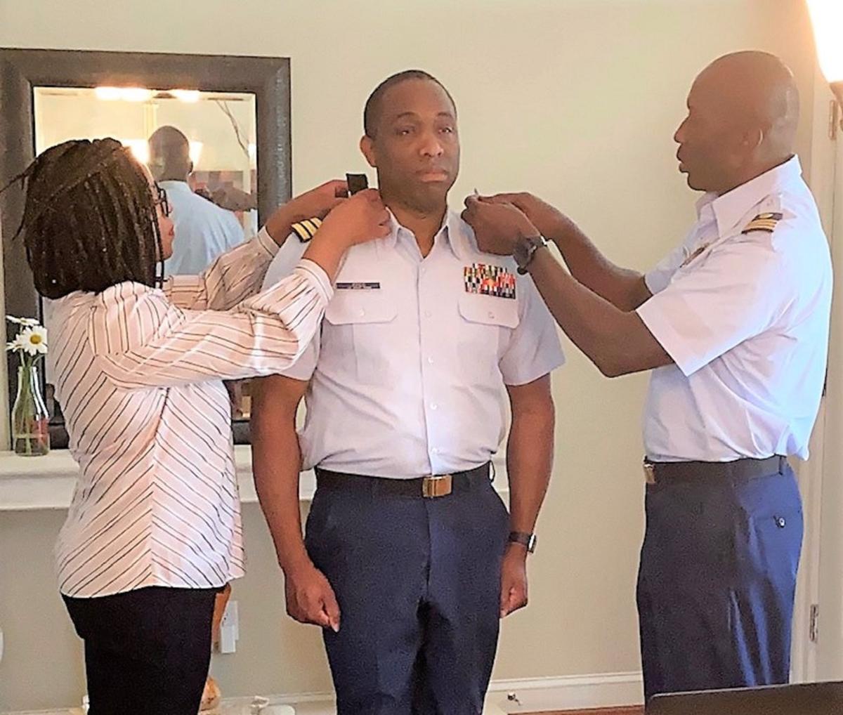 SCSU grad promoted to captain in Coast Guard