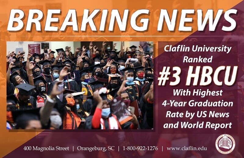 U.S. News ranks Claflin among best for graduation