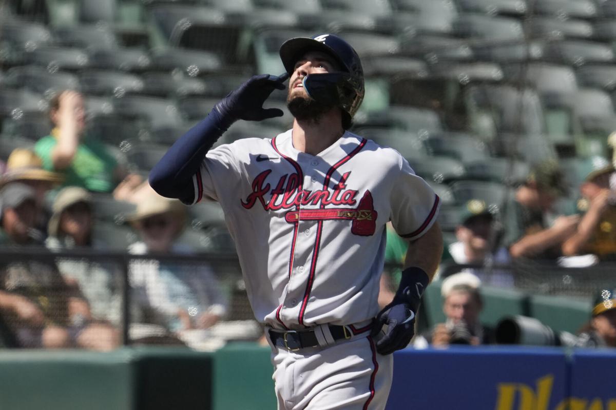 WEDNESDAY GAME: Strider, Braves win 7th in a row, beat Athletics 7-3