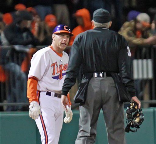 Clemson baseball notebook