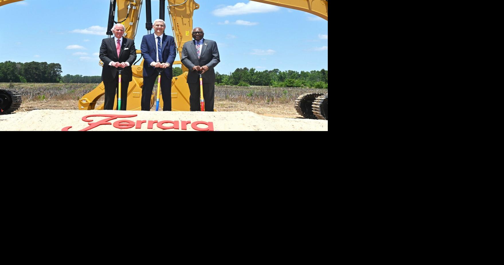 Ferrara breaks ground for Orangeburg County candy plant