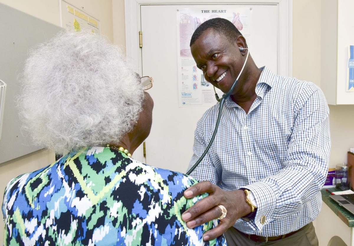 Physician using pharmacogenetics to determine best medications for ...