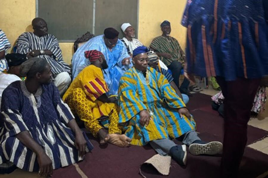SC State educator undergoes enskinment ceremony in Ghana