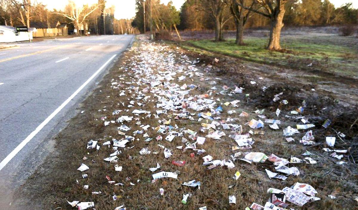 'Serial litterer' continues to trash Neeses