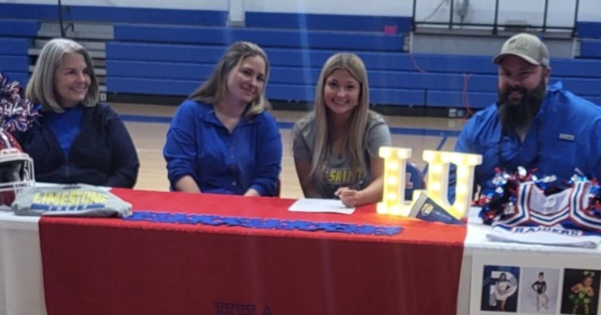 Norton signs with Limestone for cheerleading