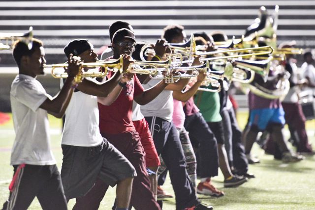 In Photos: The Marching "101" prep for homecoming